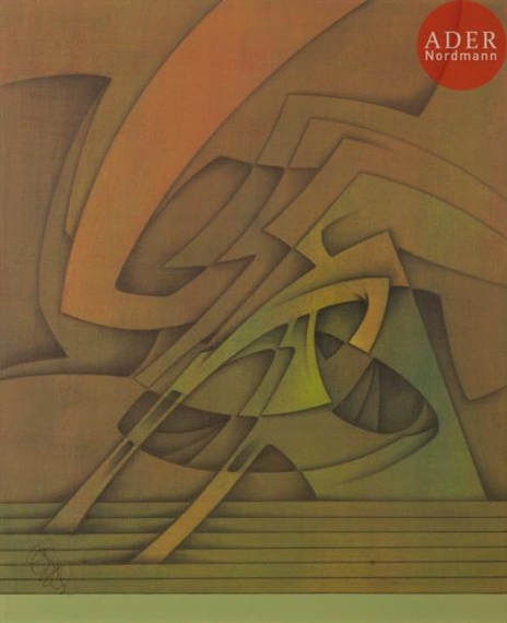 Joaquin Ferrer | Composition (1976) | MutualArt