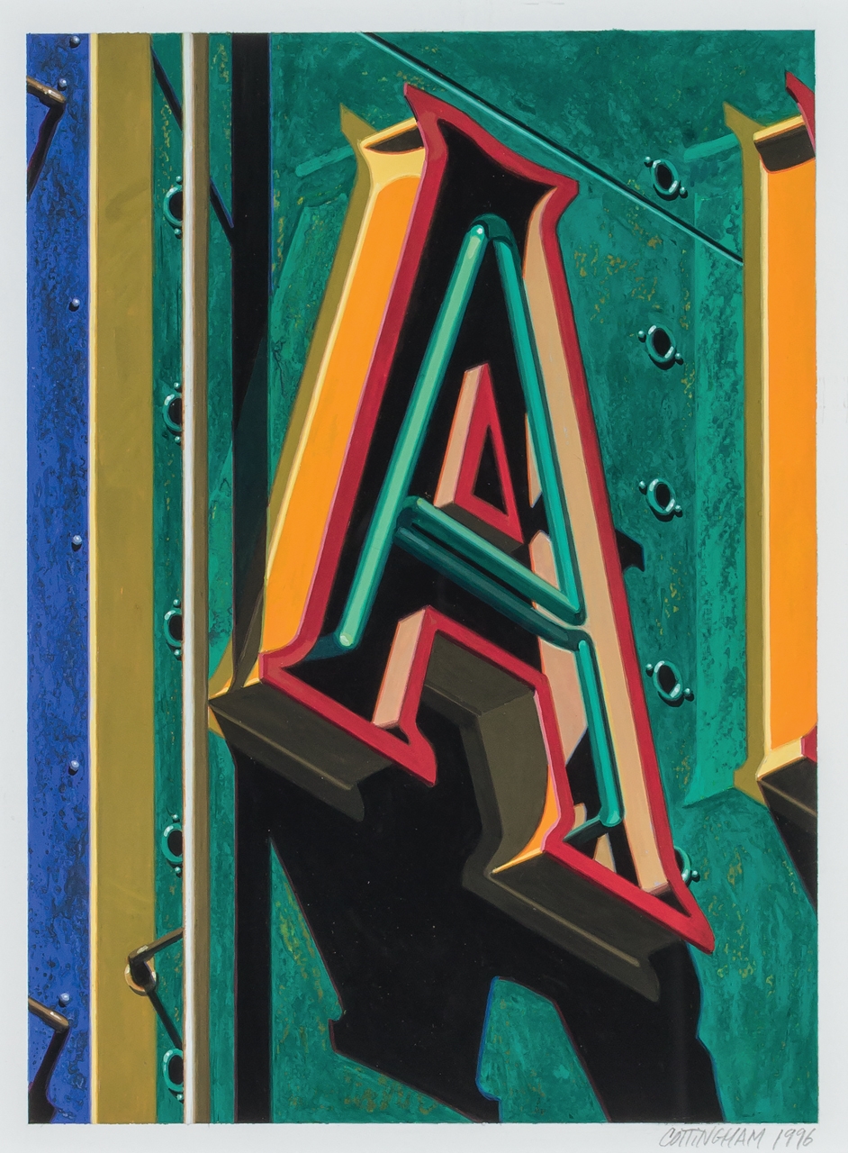 Robert Cottingham | Art | MutualArt