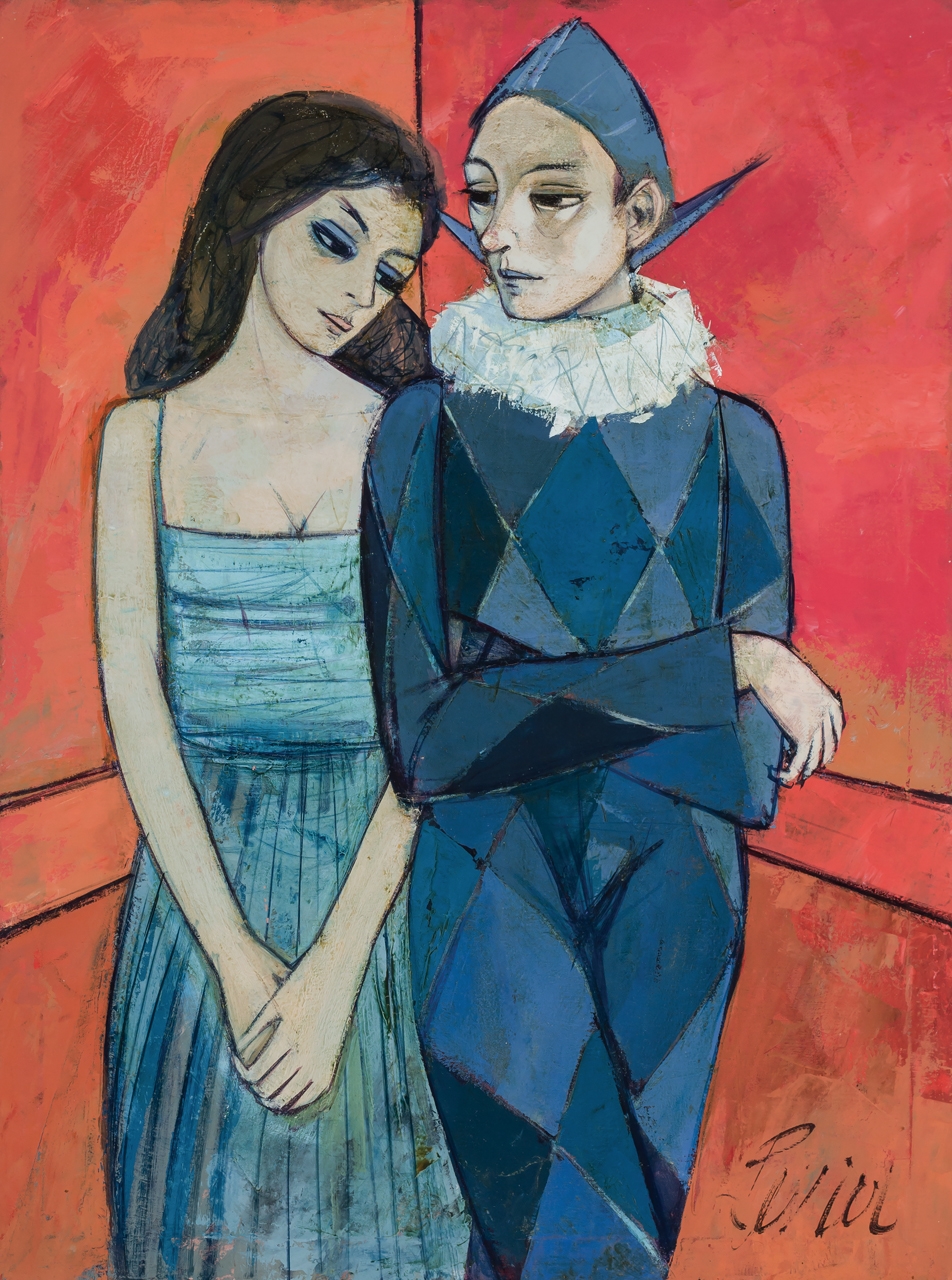 Charles Levier | Saltimbanque et Sa Fille | MutualArt