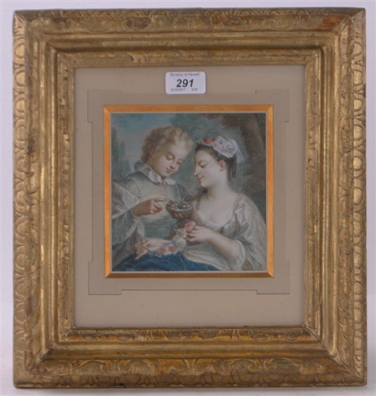 François Boucher | Young Couple with a Birds Nest | MutualArt