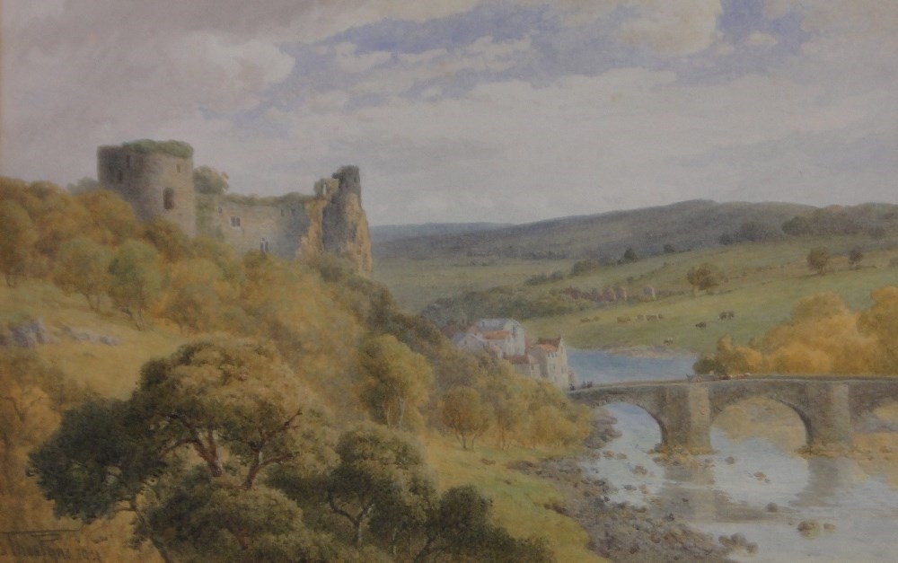 Thomas Pyne | Rhuddlan Castle (1901) | MutualArt