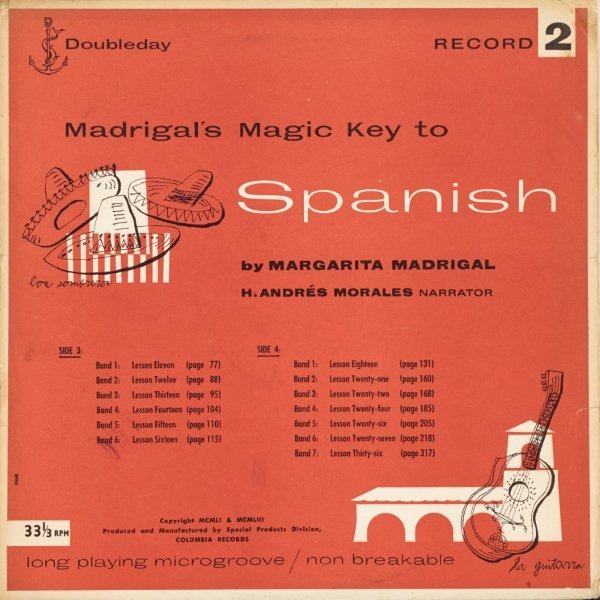 Andy Warhol | MADRIGAL'S MAGIC KEY TO SPANISH (1953) | MutualArt
