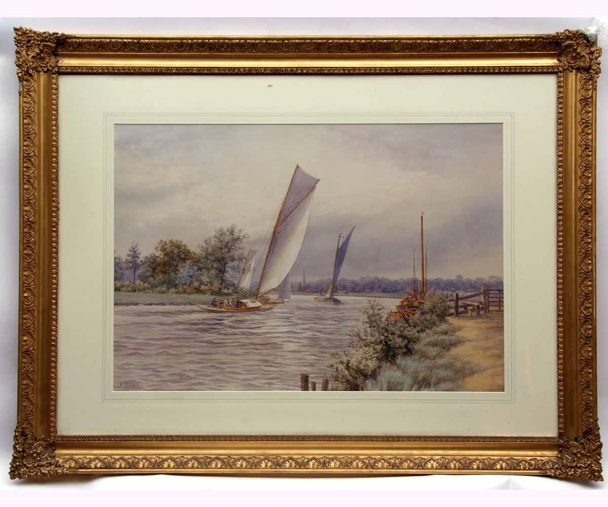 Stephen John Batchelder | Wherries on the Broads | MutualArt