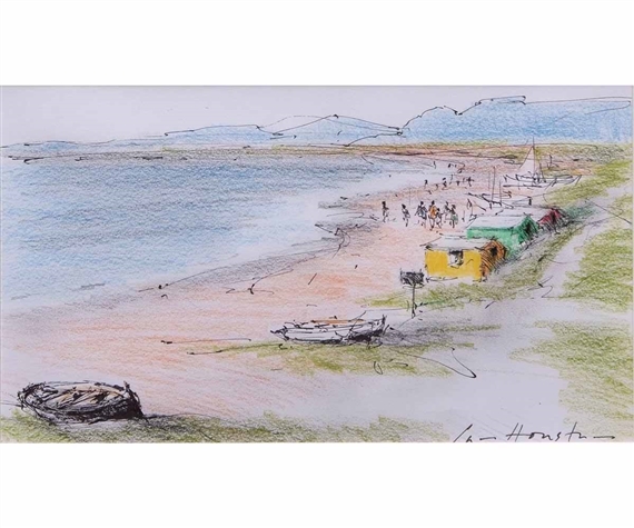 Ian Houston | The Sunlit Beach | MutualArt