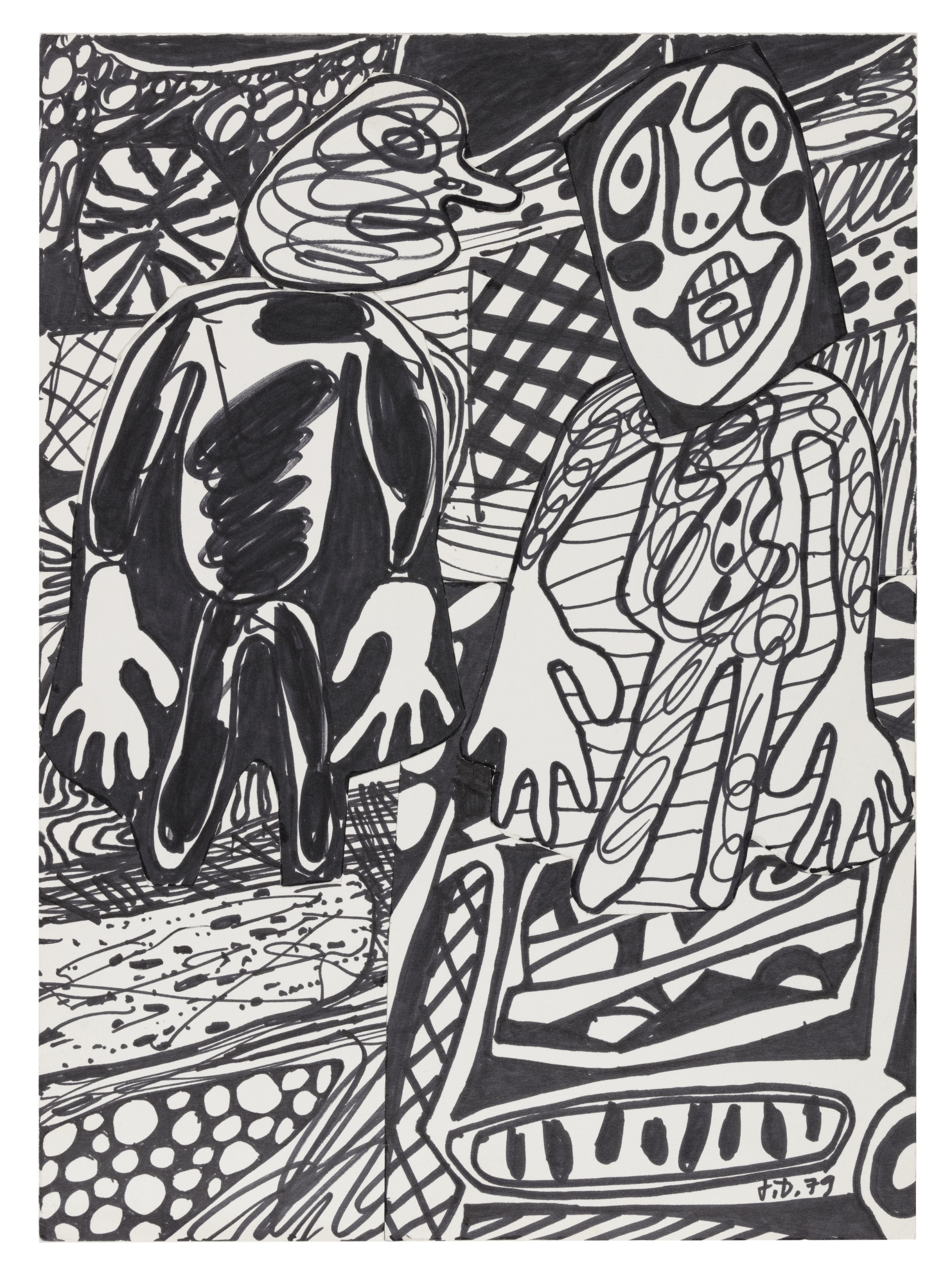 Jean Dubuffet | Mémoration VI (1978) | MutualArt