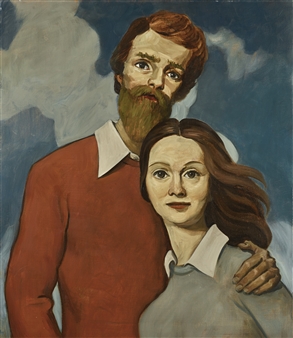 John Currin | Young Man (1992) | MutualArt