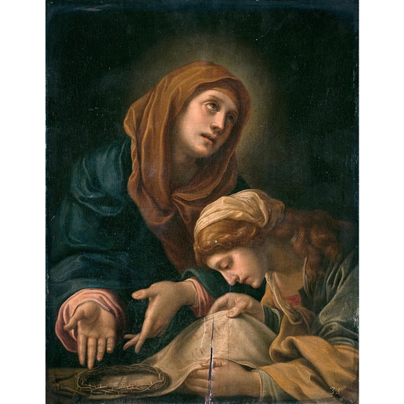 Alessandro Tiarini | The Virgin and St Veronique with the relics of ...