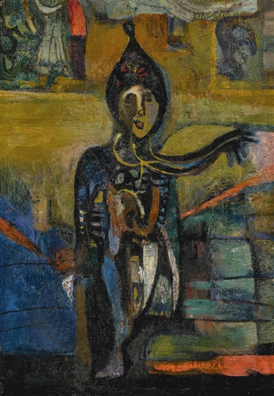 Mariano Rodriguez | Rooster (1949) | MutualArt