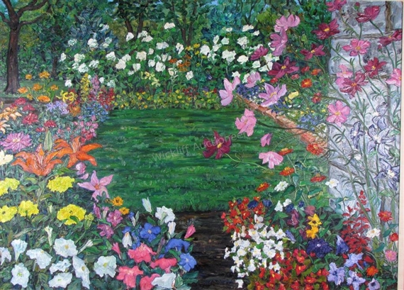Fay Gunderson Peck | Flower Garden | MutualArt
