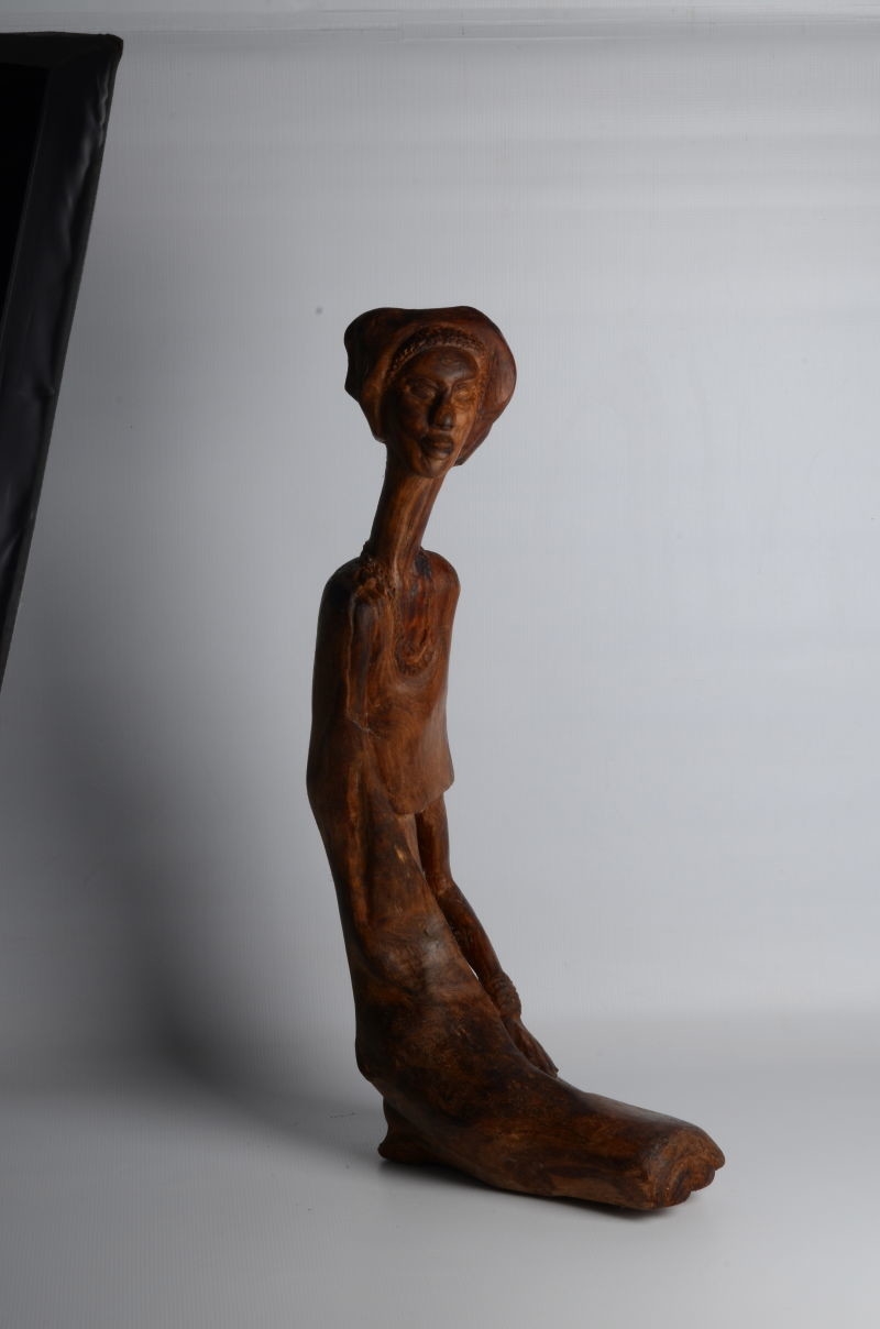 Noria Mabasa | Venda maiden and crocodile | MutualArt