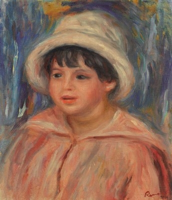 Pierre-Auguste Renoir | Portrait de Claude Renoir, fils de Pierre ...