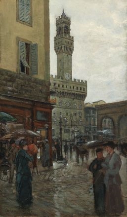 Giovanni Lessi | Piazza Della Signoria | MutualArt
