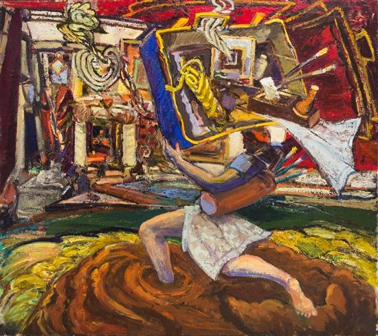 Robert Barnes | The Young Artist Carry the Baggage of Art to the Temple ...