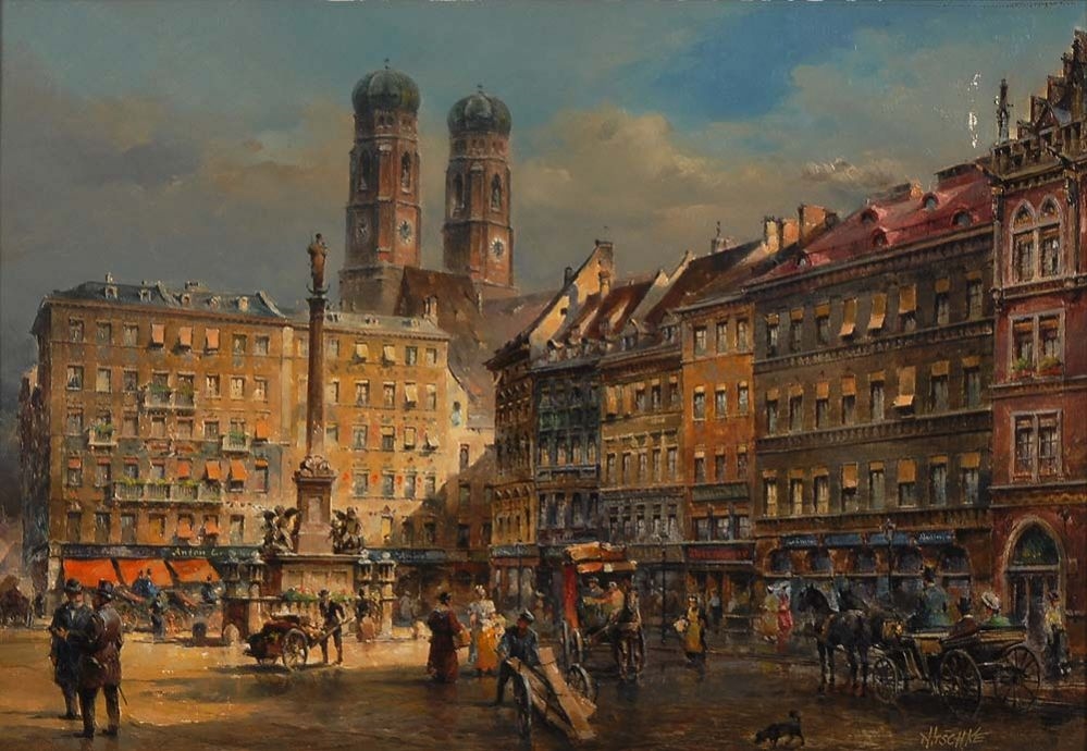 Detlev Nitschke | Marienplatz in München | MutualArt