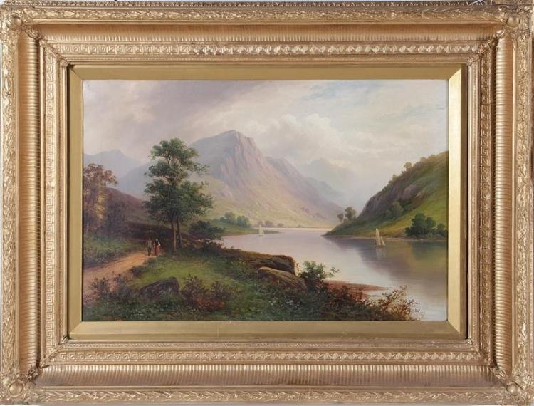 Victor Rolyat | VIEW OF A LOCH | MutualArt