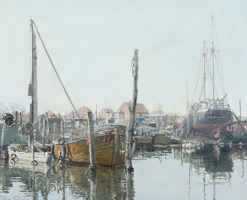 Ole Ring | View from Køge Harbour | MutualArt