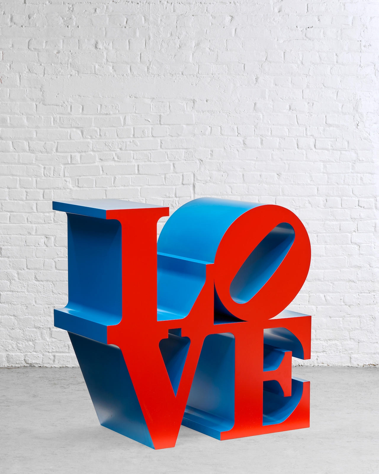 Robert Indiana | Love (Red Faces Blue Sides) (1966 - 2000) | MutualArt