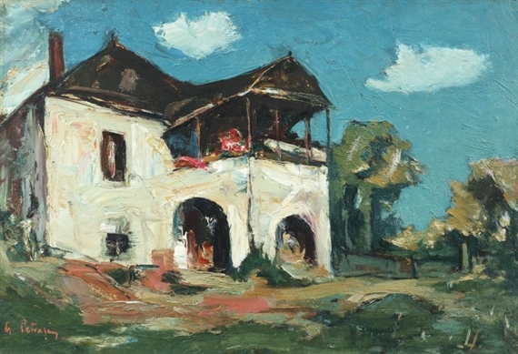 Gheorghe Petrascu | Boyar's House in Târgovişte | MutualArt