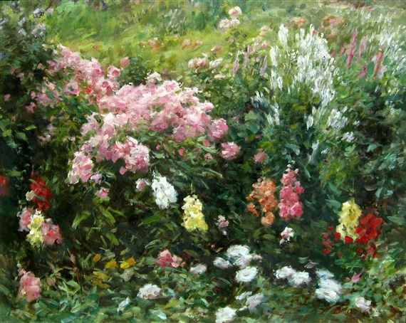 Wilson Chu | Summer Blossoms | MutualArt