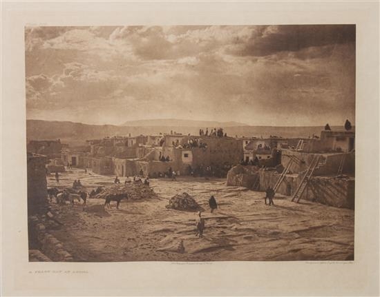Edward S. Curtis | A Feast Day at Acoma | MutualArt