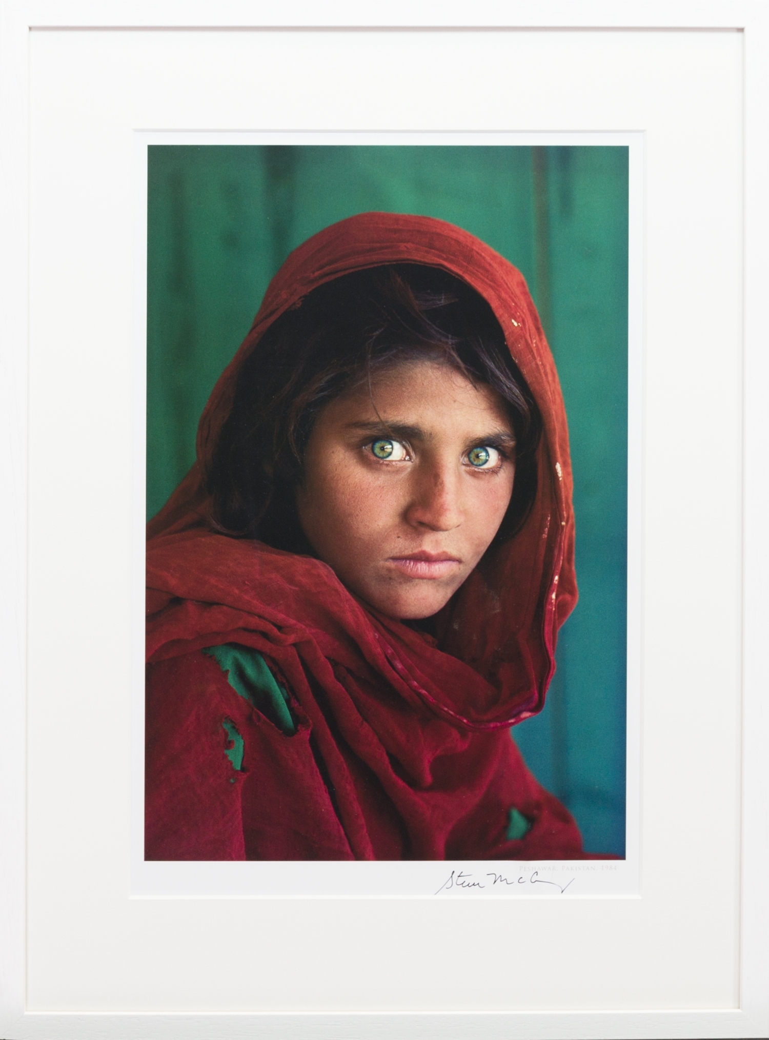 Steve McCurry | SHARBAT GULA, AFGHAN GIRL, PAKISTAN | MutualArt