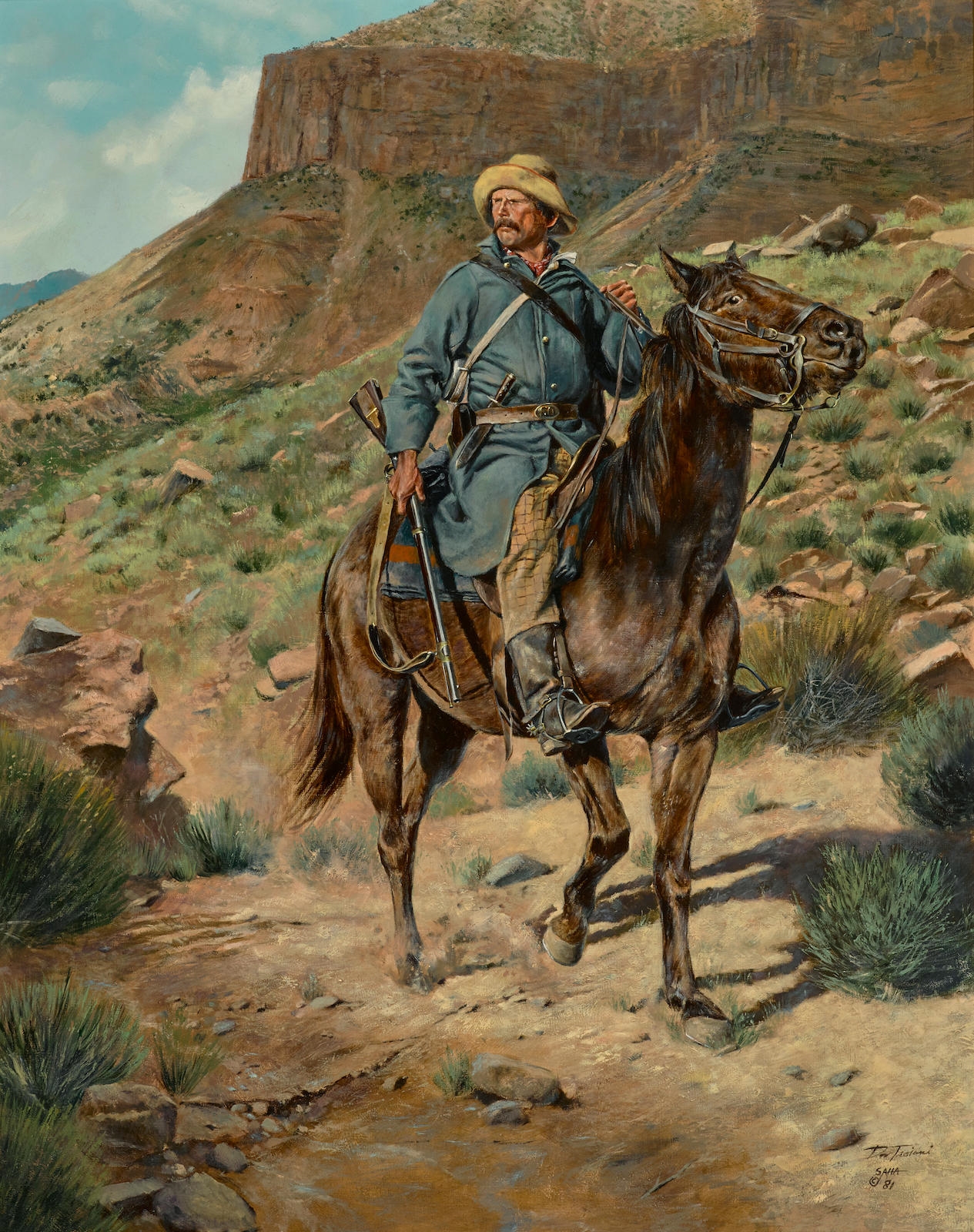 Don Troiani | The Scout (1981) | MutualArt