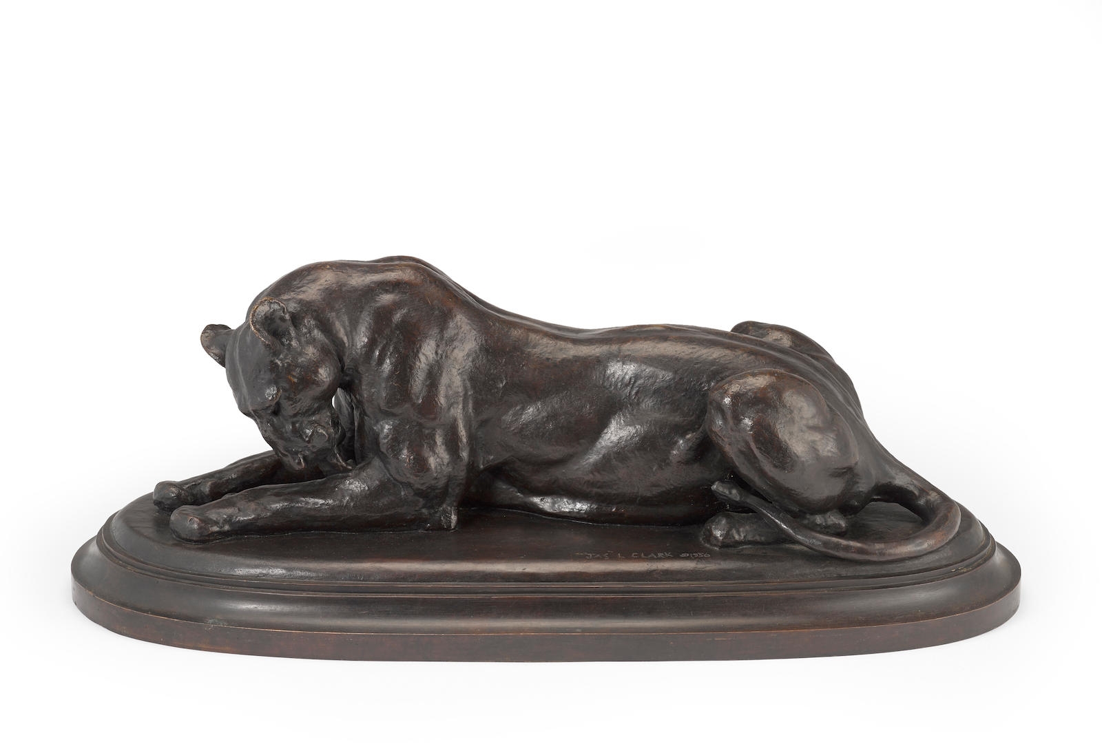 James Lippitt Clark | Resting Panther (1956) | MutualArt