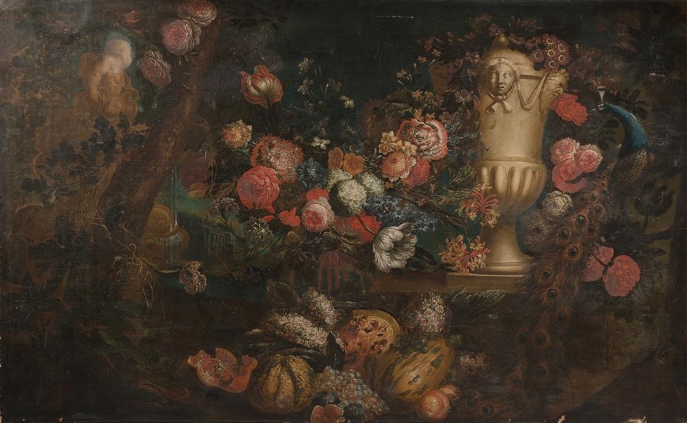 Jan Baptist Bosschaert | Monumental Floral Still Life | MutualArt