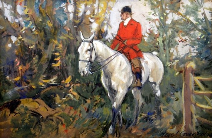 Edward Frank Gillett | Full Cry | MutualArt