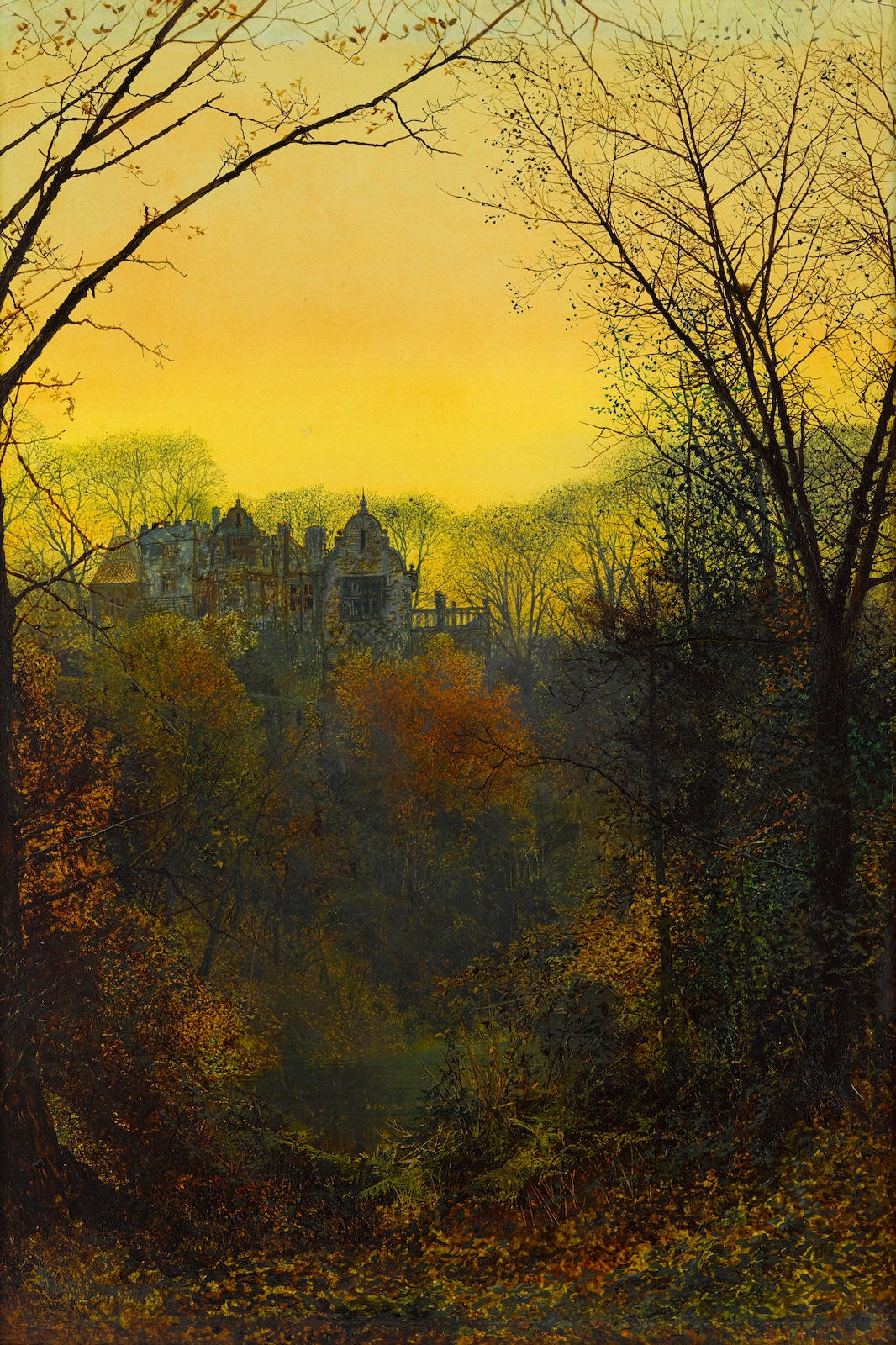 John Atkinson Grimshaw | Twilight (1871) | MutualArt