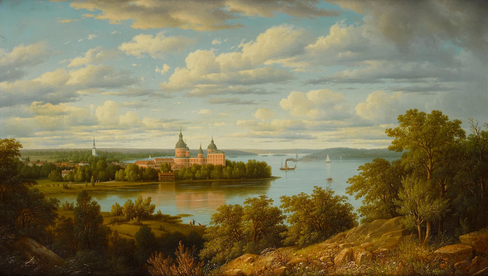 Carl Abraham Rothstén | Stockholms inlopp (1860) | MutualArt