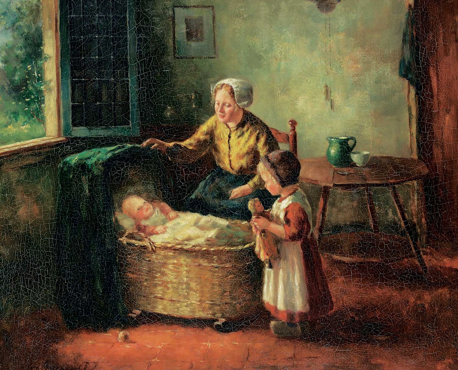 Cornelis Bouter | Untitled - Rocking the Cradle | MutualArt