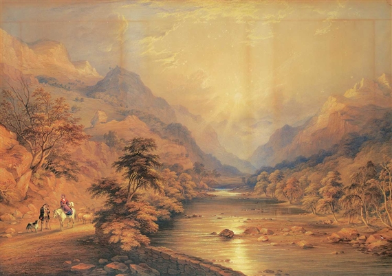 Charles Frederick Buckley | June in Borrowdale Cumberland | MutualArt