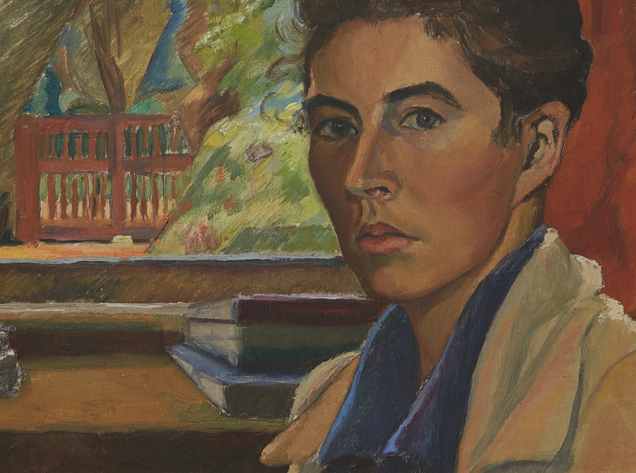 Maud Frances Eyston Sumner | Self portrait | MutualArt