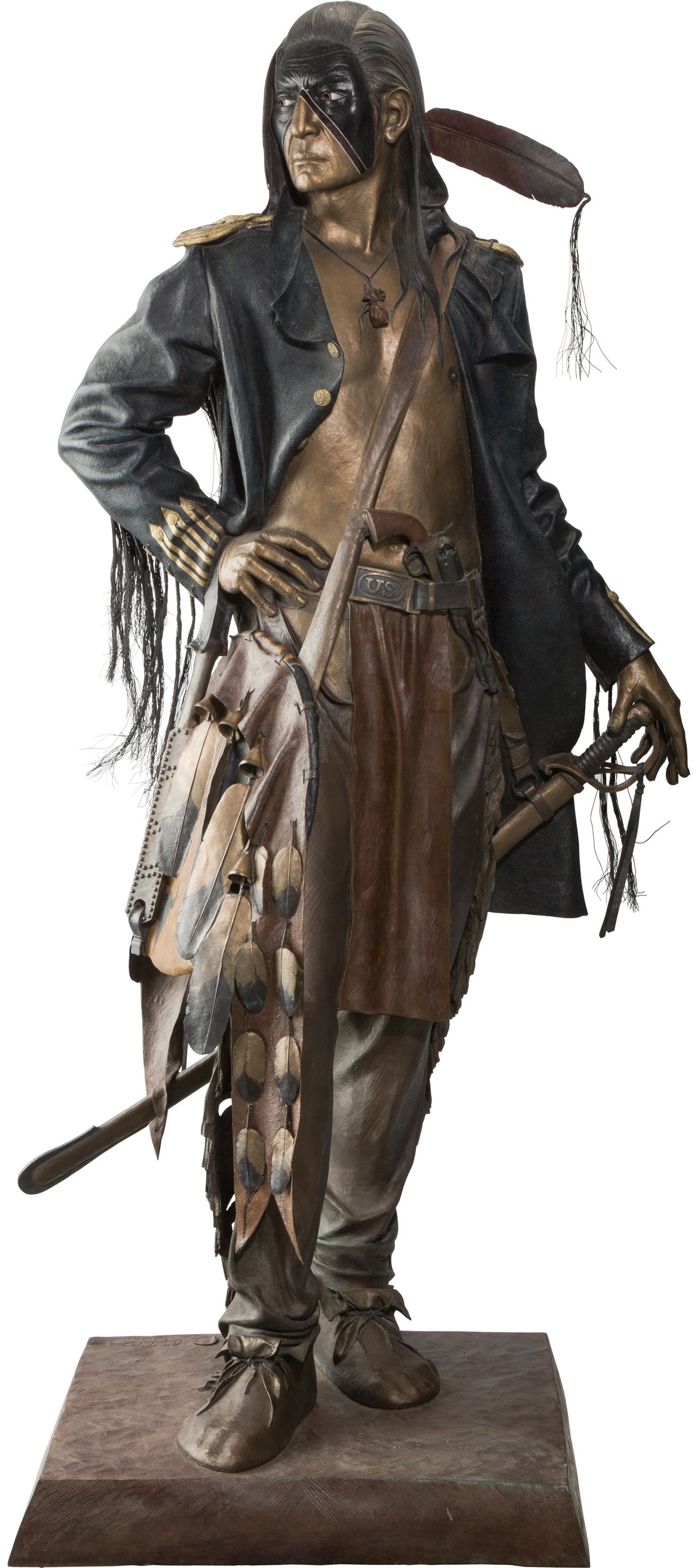 Dave McGary | Long Soldier (Life-size) (1989) | MutualArt