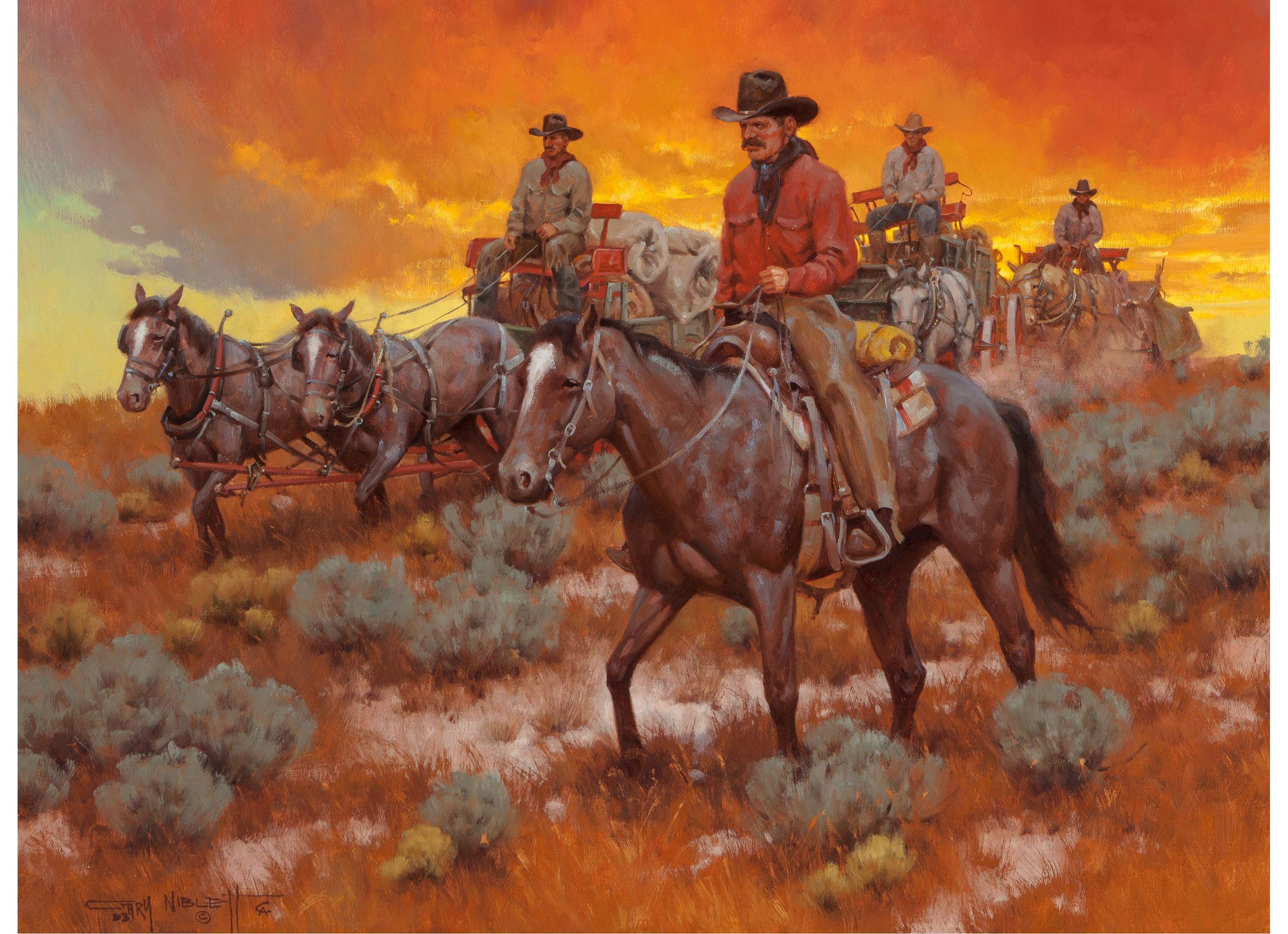 Gary Niblett | Late Camp (1997) | MutualArt