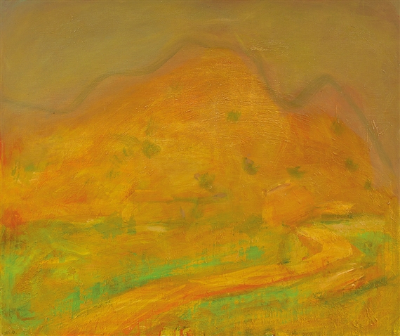 Lloyd Rees | Bathurst Landscape (1983) | MutualArt