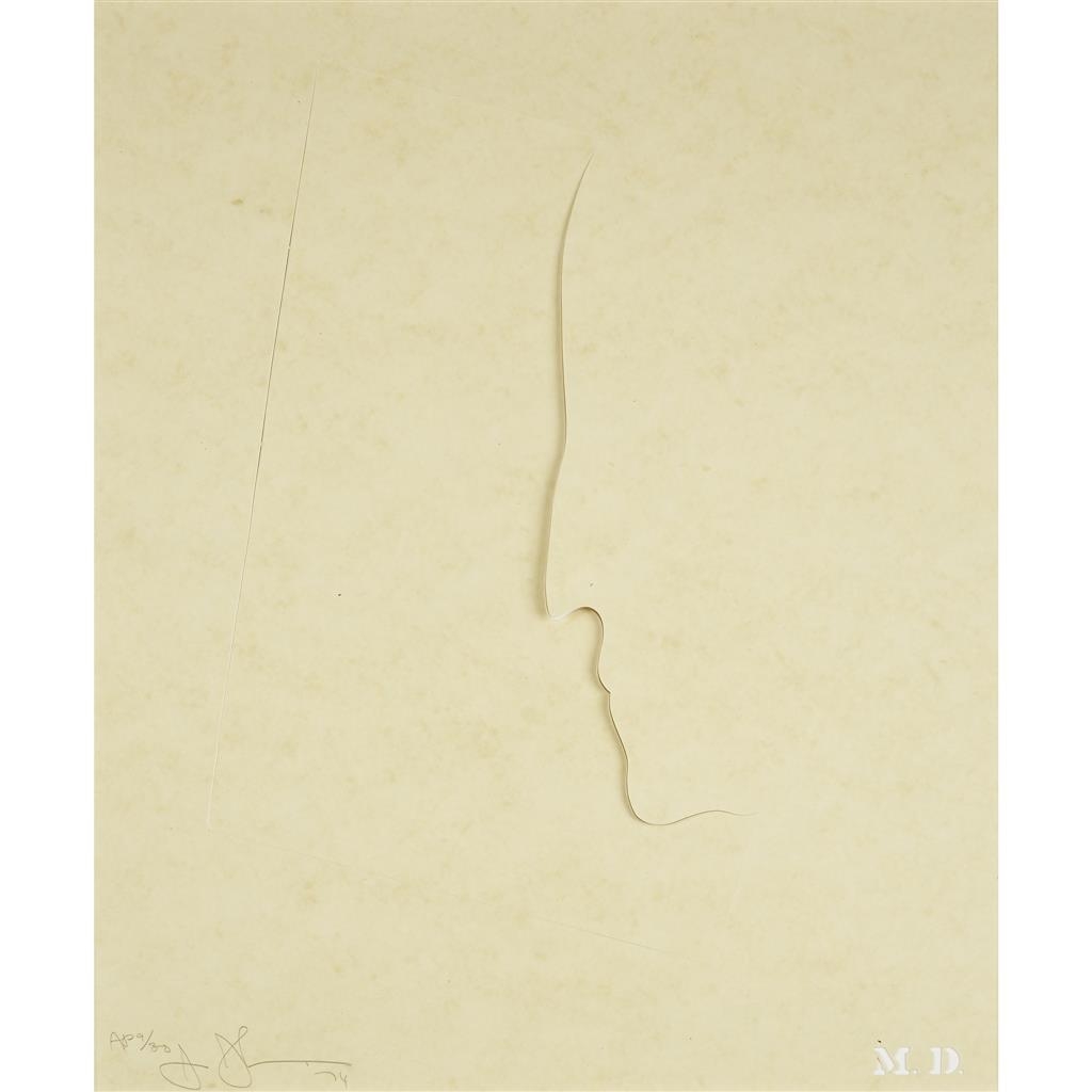 Jasper Johns | M.D (1974) | MutualArt
