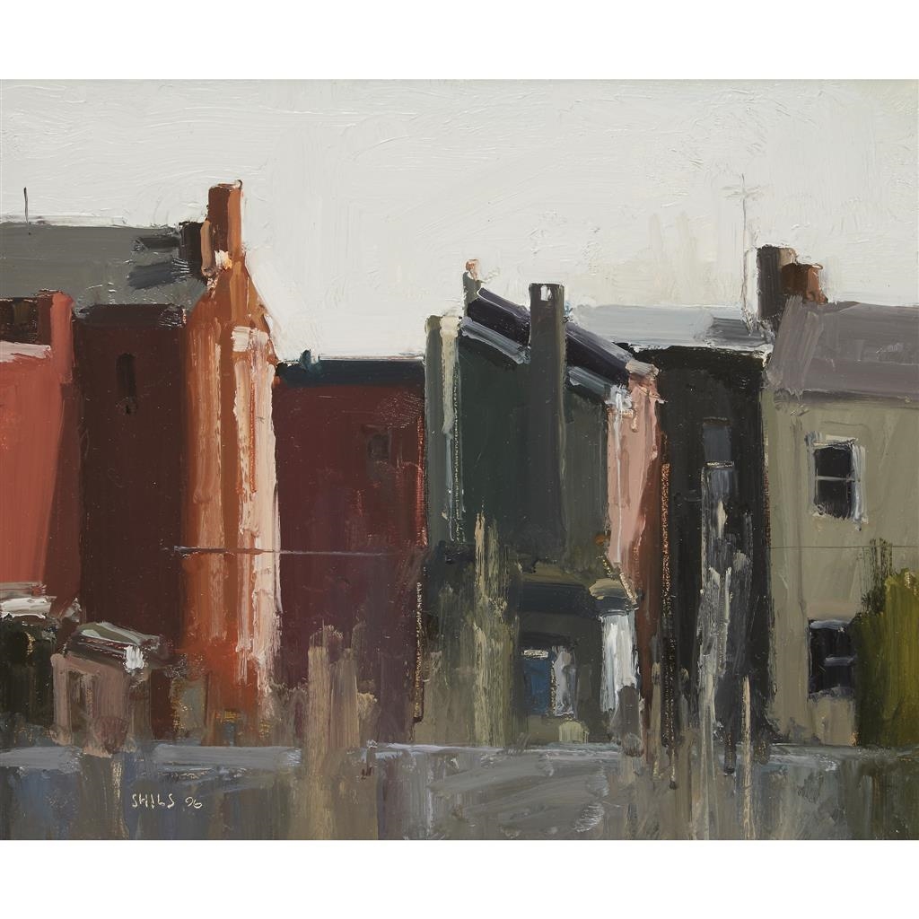 Stuart Shils | COTTAGE WITH TREES FROM THE ROAD TO GORTMORE (1996 ...