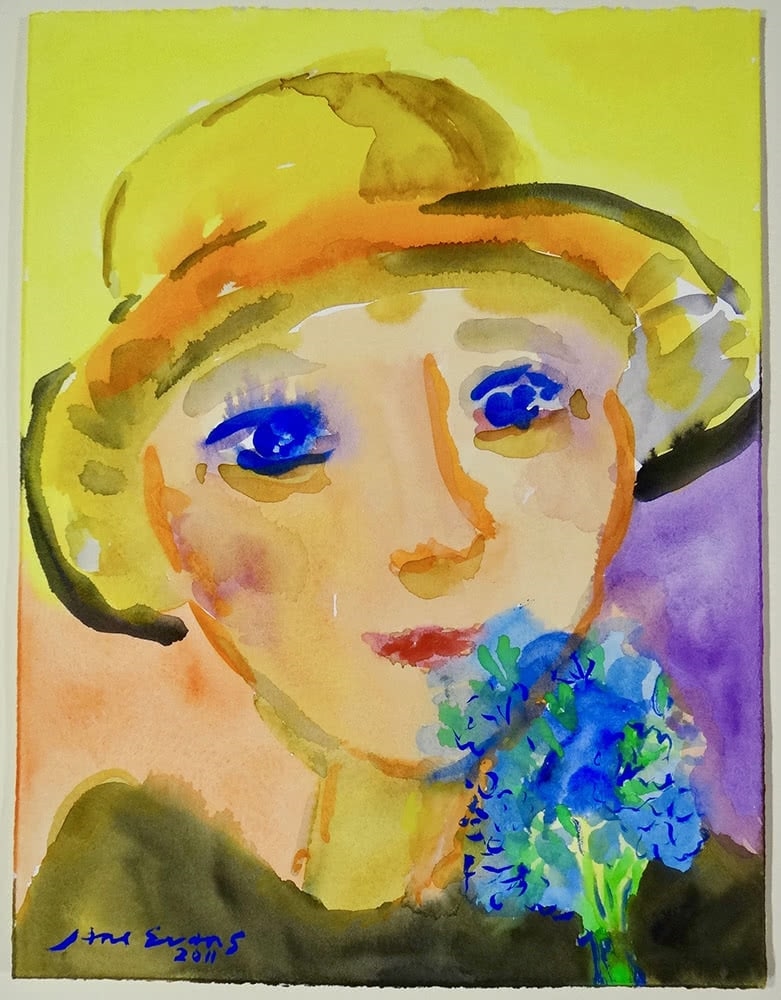 Jane Evans | Young Girl with Posey (2011) | MutualArt