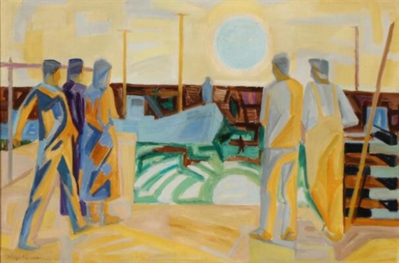 Helge Nielsen | Habour | MutualArt