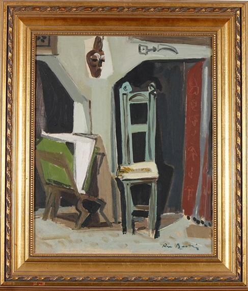 Roger Bertin | La Carton á dessin dans l´atelier | MutualArt