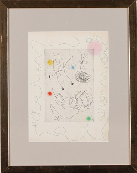 Joan Miró | La Chouchette et l´escargot (1963) | MutualArt