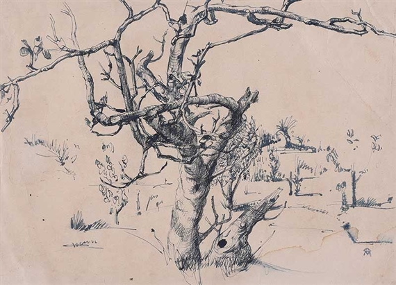 Colin Middleton - Ballyemon, 1948, Oil on canvas