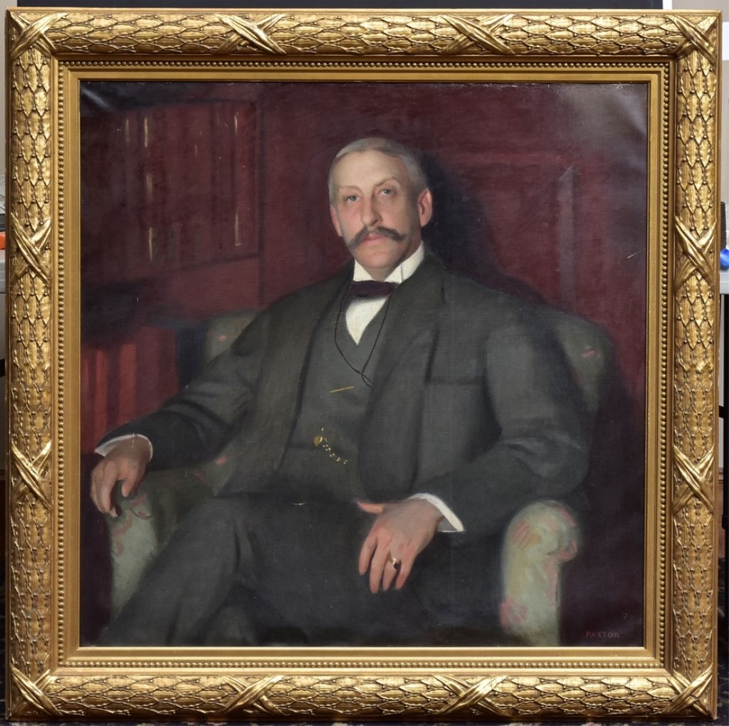 William McGregor Paxton | PORTRAIT OF LOUISE CONVERSE (MRS. JUNIUS S ...