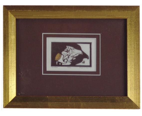 Benjamin Harjo Jr. | Hawk (Circa 1982) | MutualArt