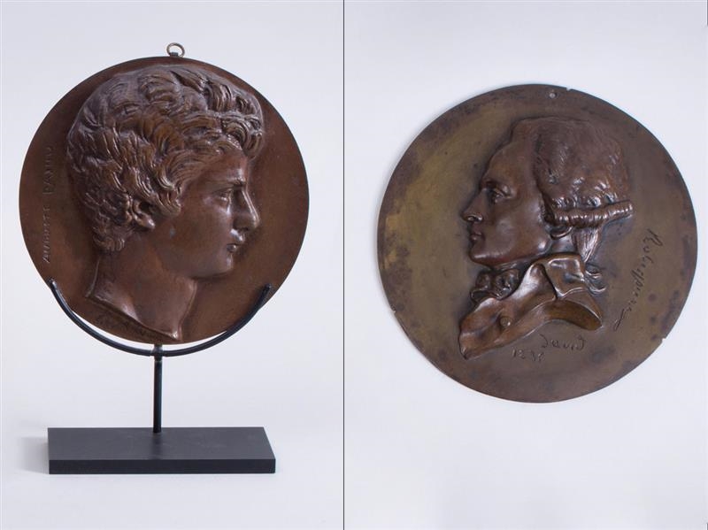 Pierre Jean David d'Angers | 2 Works: Robespierre and Auguste Pajou ...