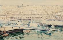 Albert Marquet | Alger, vue du port (1928) | MutualArt