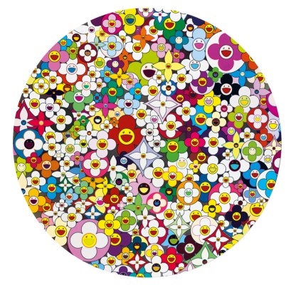 Takashi Murakami | Superflat Jellyfish Eyes 1 (2003) | MutualArt