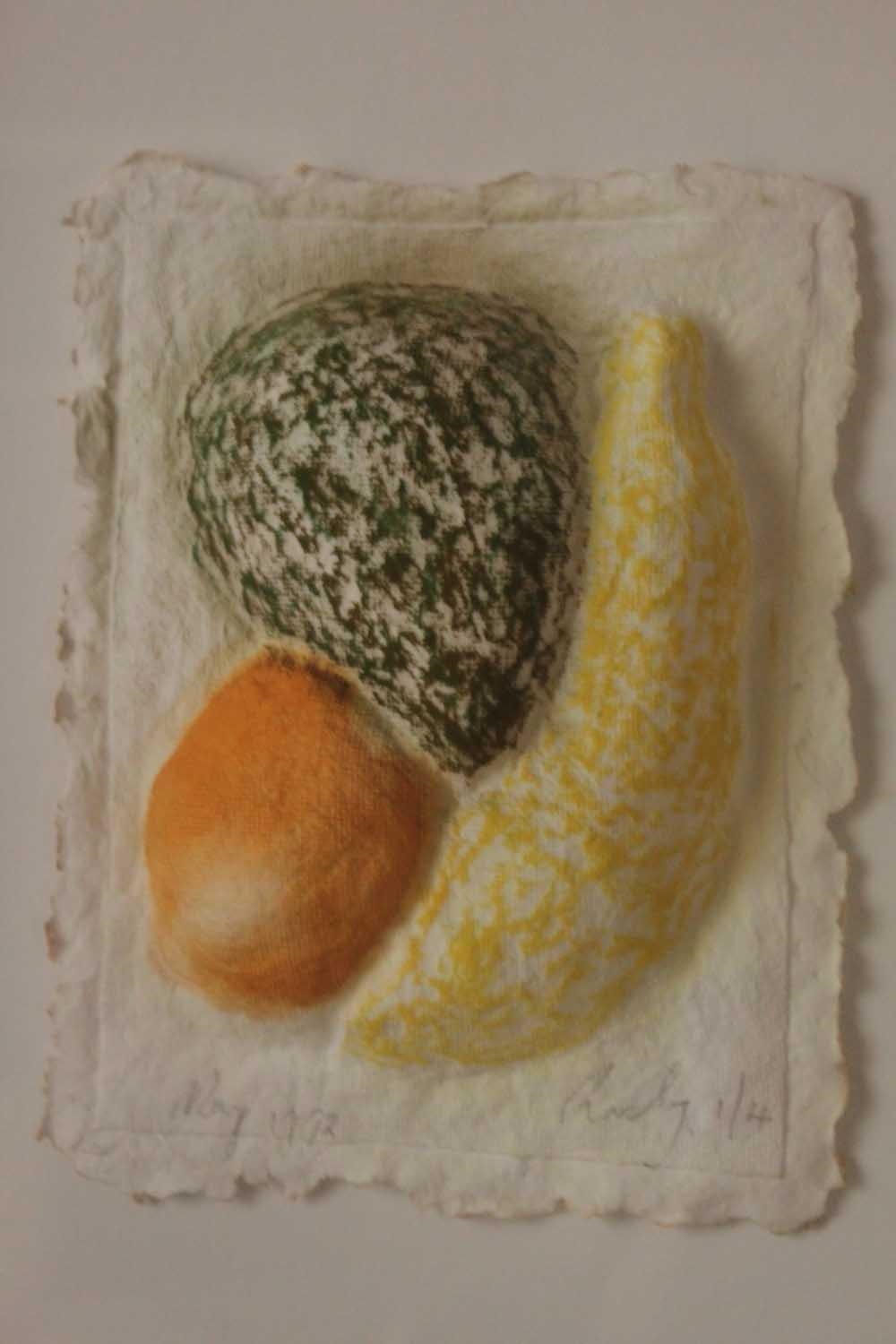 Tom Risley | Banana, Orange and Avocado (1992) | MutualArt